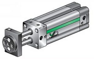 Pneumatic cylinder - AX2, AW2 series - VESTA - with guided piston rod ...