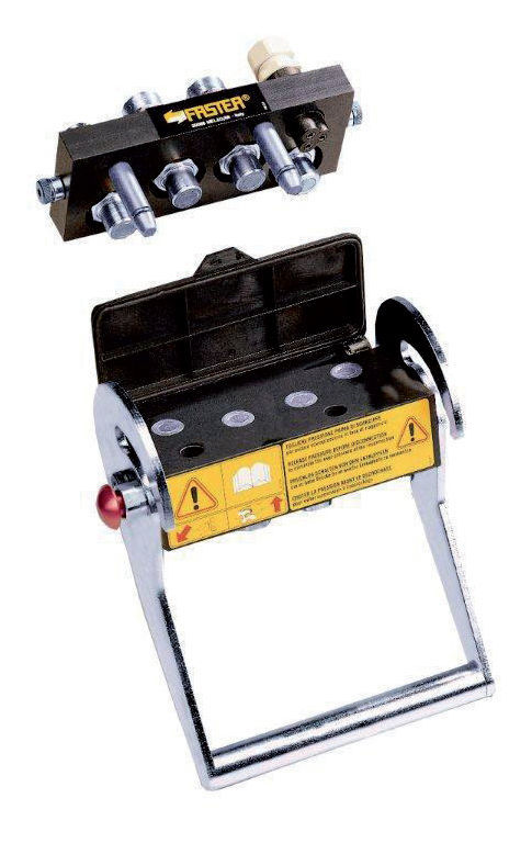 Hydraulic fitting - 2PS08 series - FASTER S.p.A. - non-spill / multi-port Hydraulic fitting - 2PS08 series - FASTER S.p.A. - non-spill / multi-port