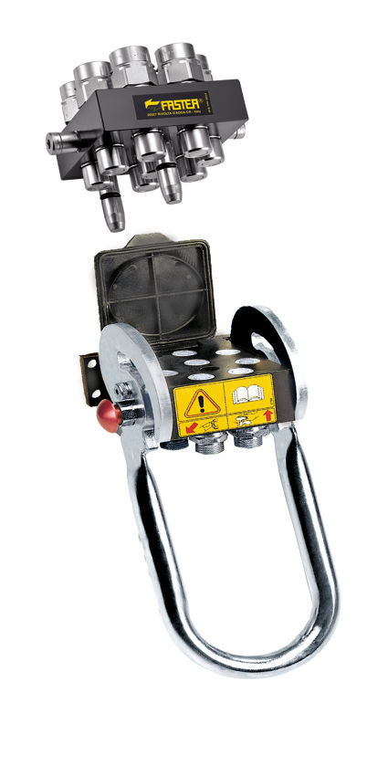 Hydraulic fitting - 2P5068 series - FASTER S.p.A. - non-spill / multi-port