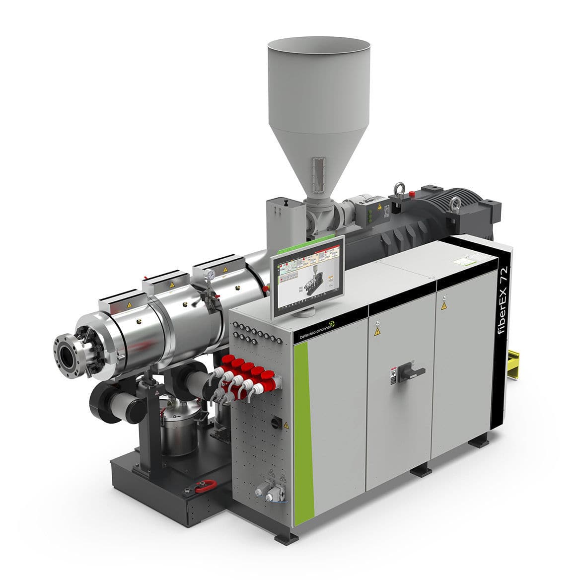 Twin screw extruder - fiberEX series - battenfeld-cincinnati USA ...