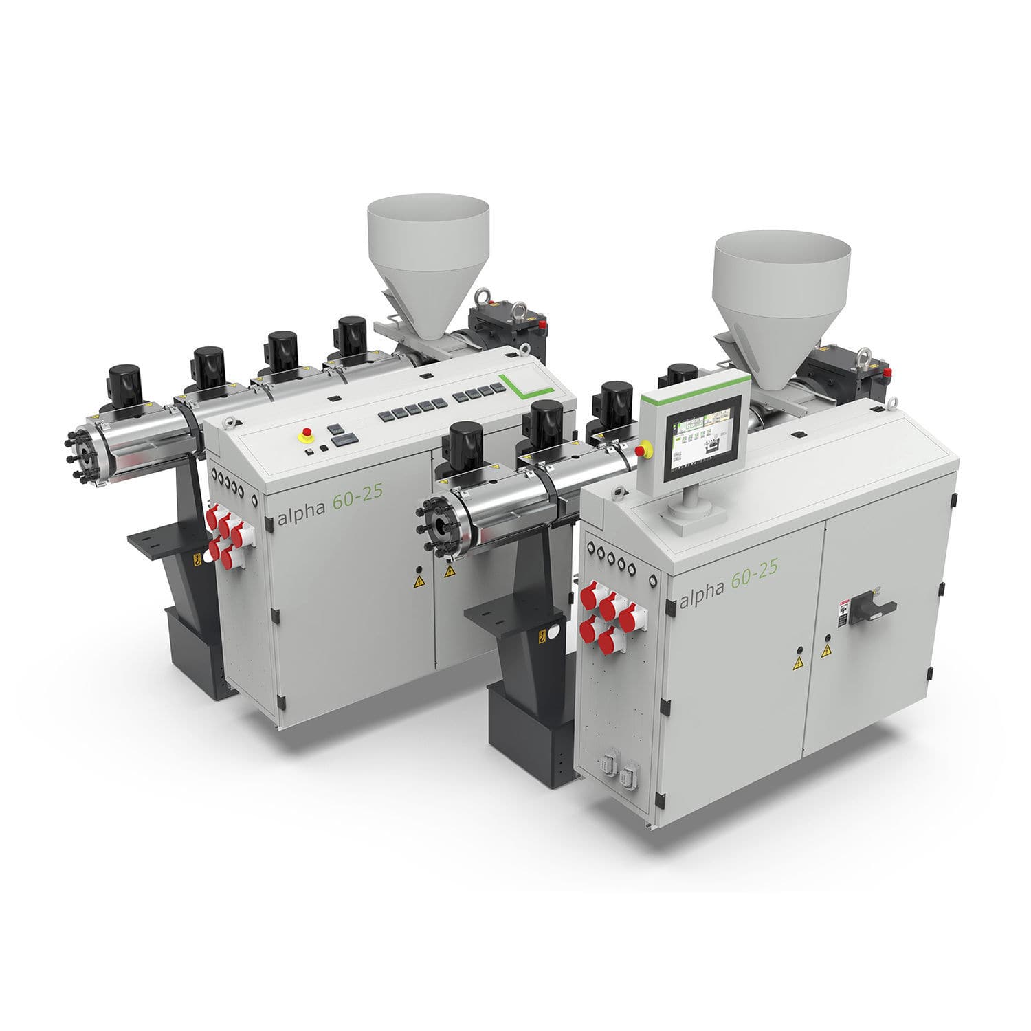 Single screw extruder - alpha - battenfeld-cincinnati USA - profile ...