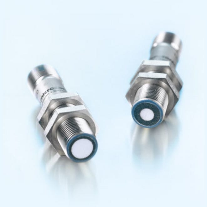 Ultrasonic proximity sensor - nano series - microsonic - cylindrical ...