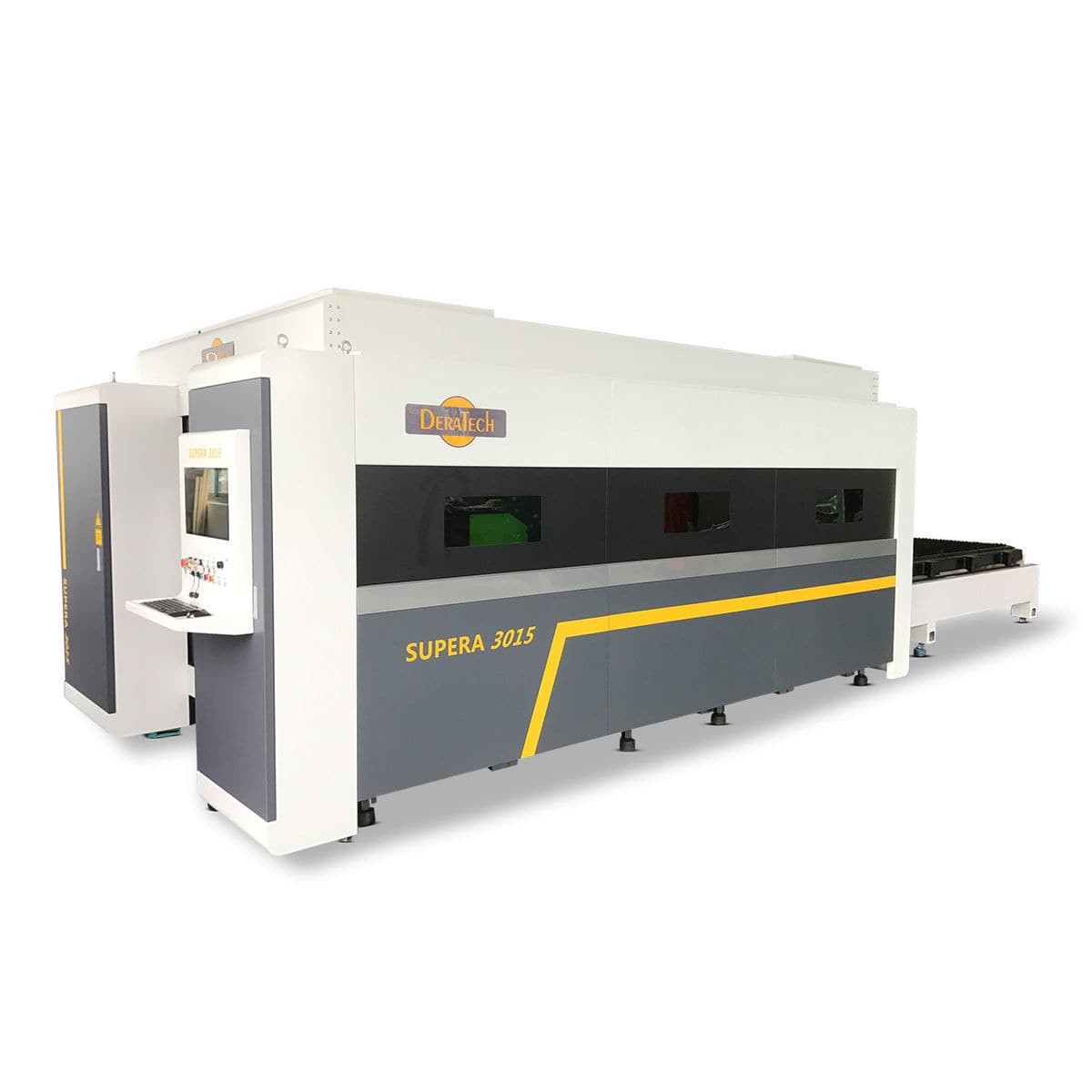 Fiber laser cutting machine - Supra series - Deratech Machine Tool (Suzhou) Corp., Ltd - for ...
