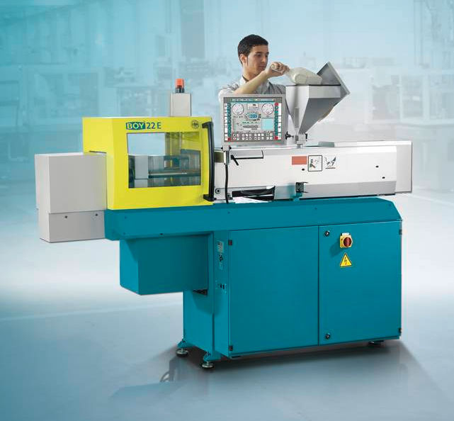 Horizontal injection molding machine - 250 kN | BOY 25 E series - Dr ...