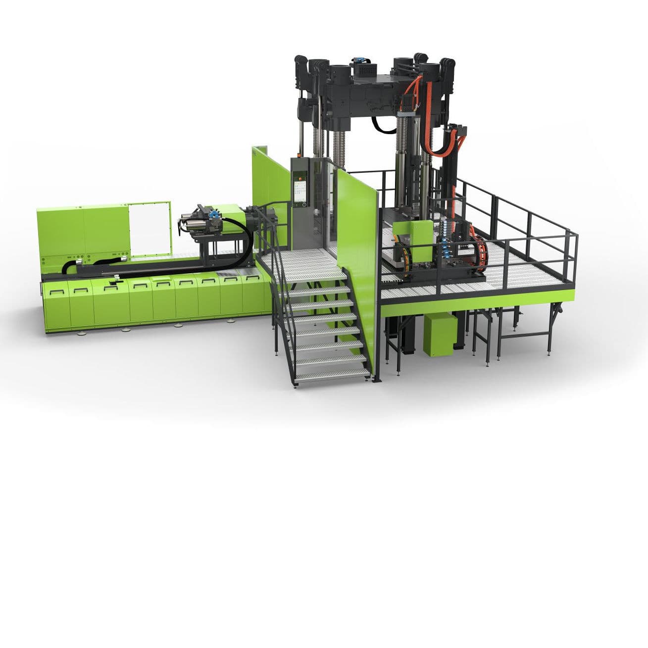 Vertical injection molding machine - v-duo - ENGEL AUSTRIA GmbH - servo ...