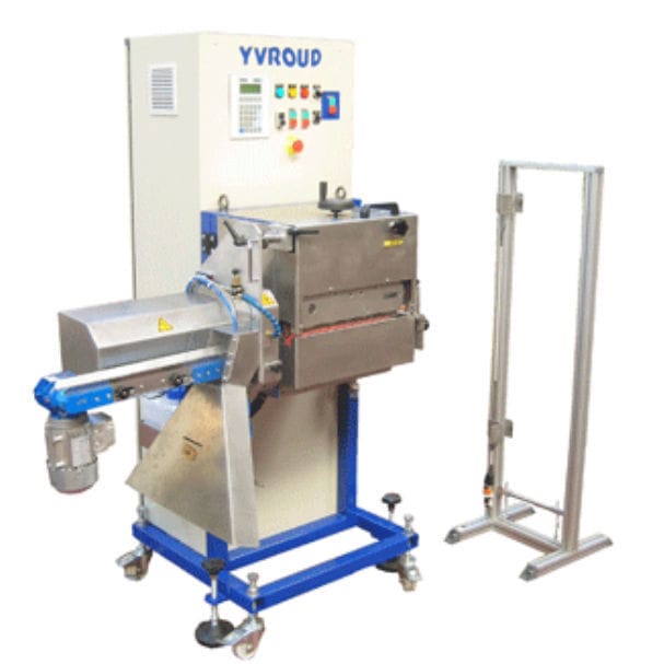 Plastic cutting machine - YVROUD - for the food industry / for the ...