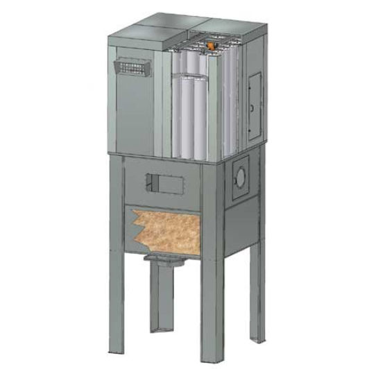 Filter dust collector - MEC SILOS - Coral - for wood dust