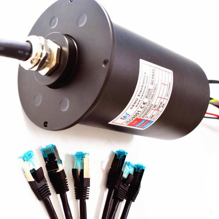 Ethernet slip ring - ECN000-02P-09S-03EG - CENO Electronics technology ...
