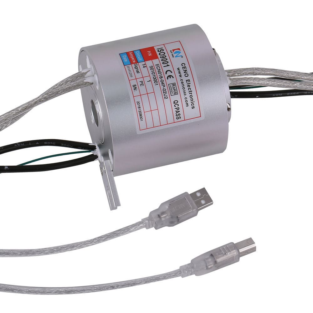 Through-hole slip ring - ECN018-04P-02U2 - CENO Electronics technology ...
