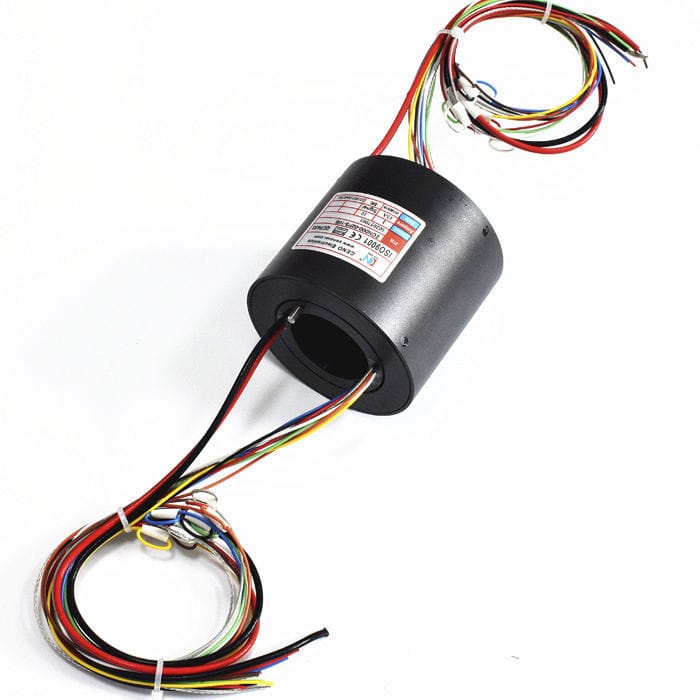 Solid-shaft slip ring - ECN000-02P3-10S - CENO Electronics technology Co., Ltd - for packaging ...