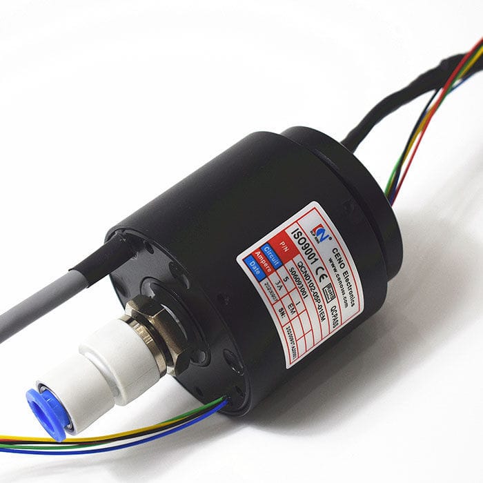 Ethernet slip ring - QCN0102-05P-01EM - CENO Electronics technology Co ...