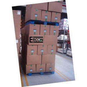 Stacking pallet - 06 - Ergen Plastic Industries - plastic / steel