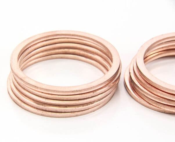 Copper gasket - 1200 - Ningbo Sunwell Sealing Materials Co., Ltd - flange