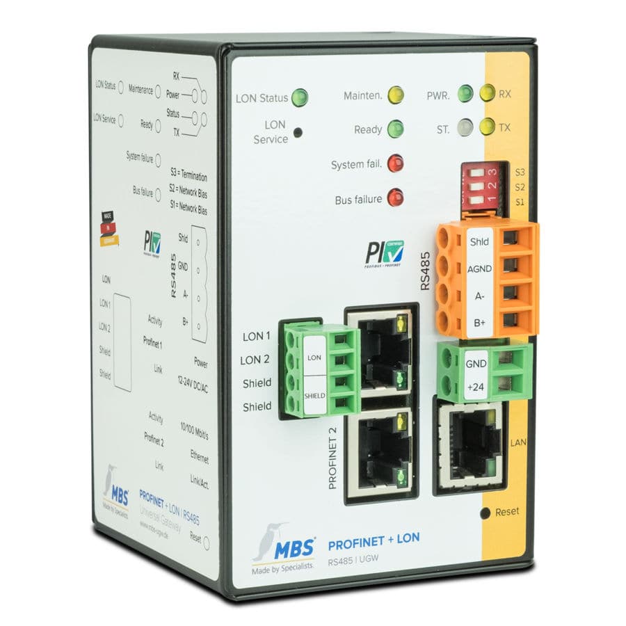ProfiNet gateway - Triple-X - MBS GmbH - communication / Ethernet / RS-232