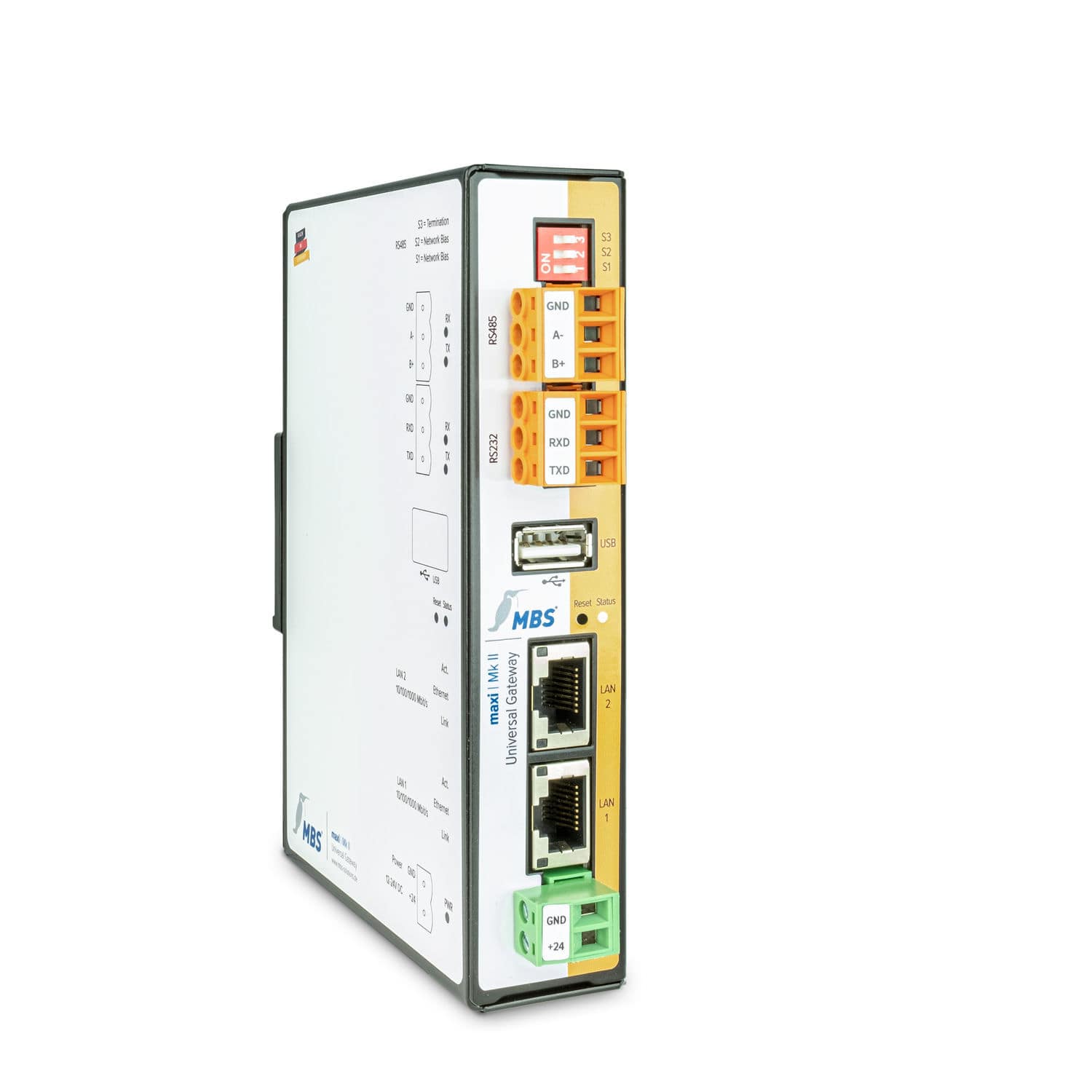 Communication gateway - maxi | Mk II - MBS GmbH - LAN / RS232 / RS-485