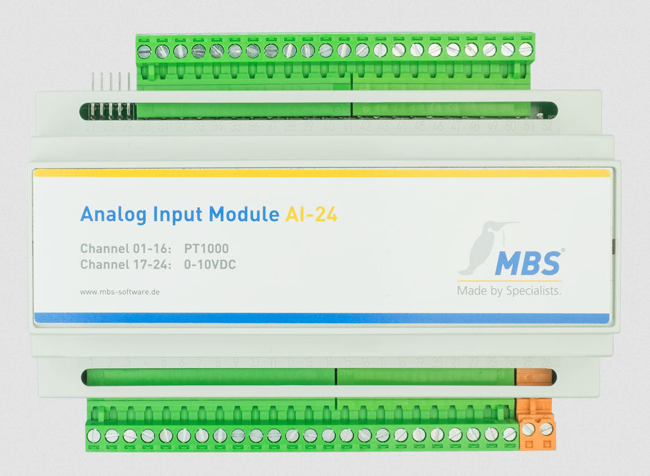 Digital I/O module - MBS GmbH - analog / RS485 / Modbus