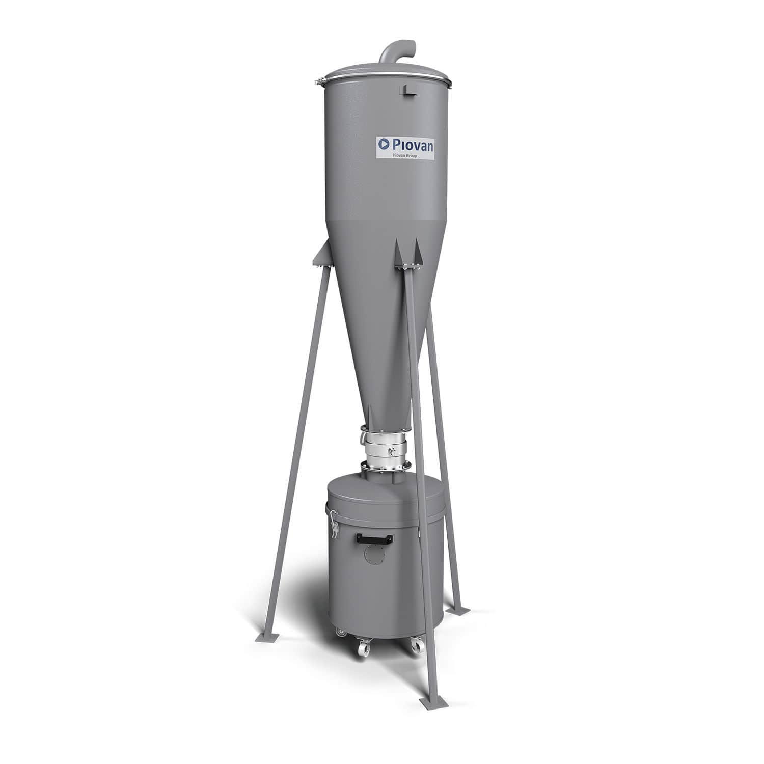 Dust filter - Piovan - cyclone / industrial / self-cleaning