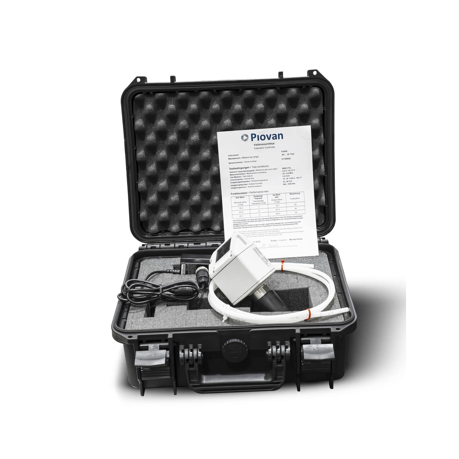 Portable dew-point meter - MobileDewP - Piovan - with LCD display ...