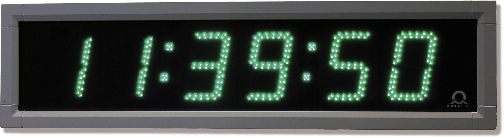 Digital clock - DSC - BÜRK MOBATIME GmbH - LED / wall-mounted / double ...
