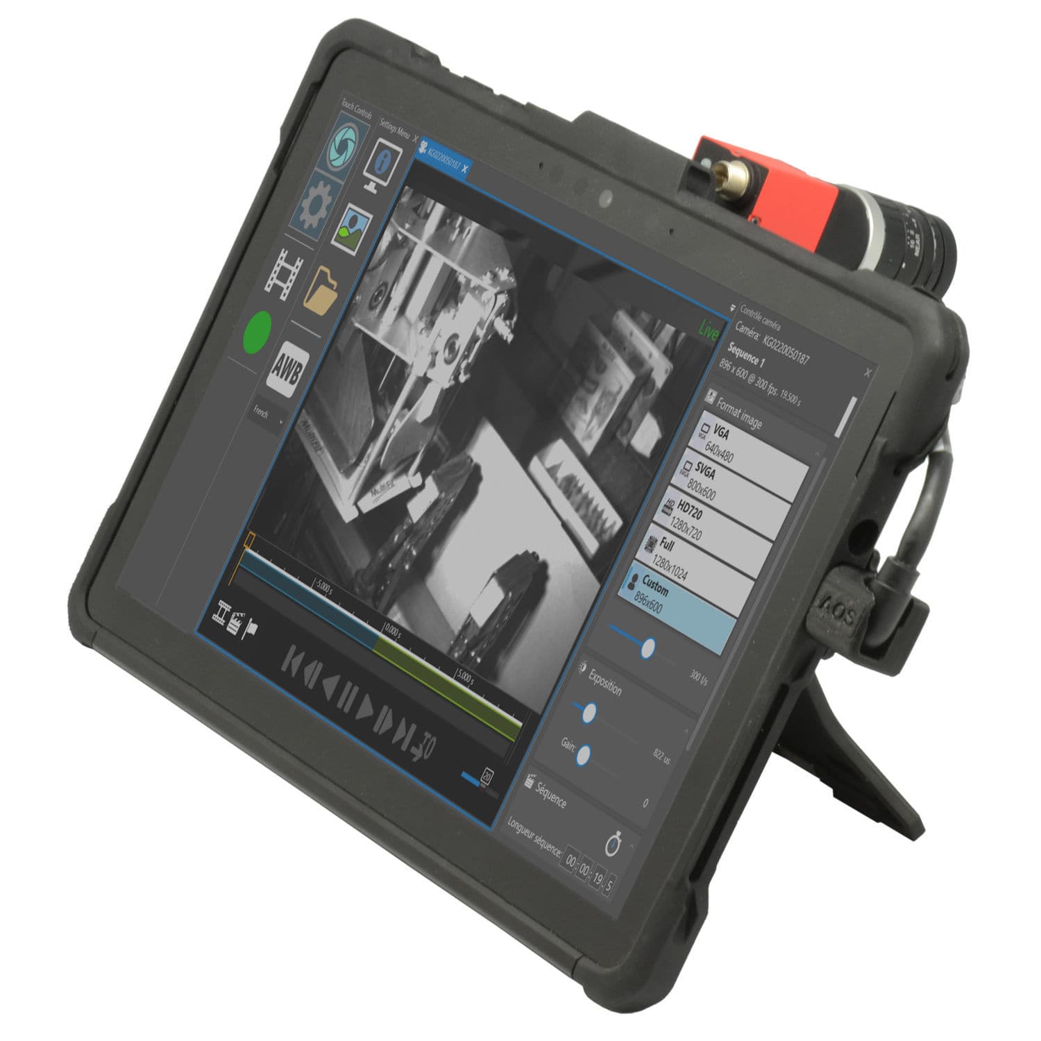 Video recorder - PROMON SCOPE GO 4 - AOS Technologies AG - motion ...