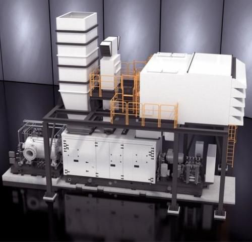 Gas turbine - NovaLT12 - Baker Hughes - for power generation ...