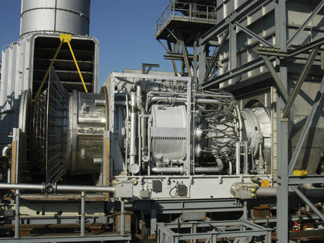 Gas turbine - Frame 9/1E - Baker Hughes - single-shaft