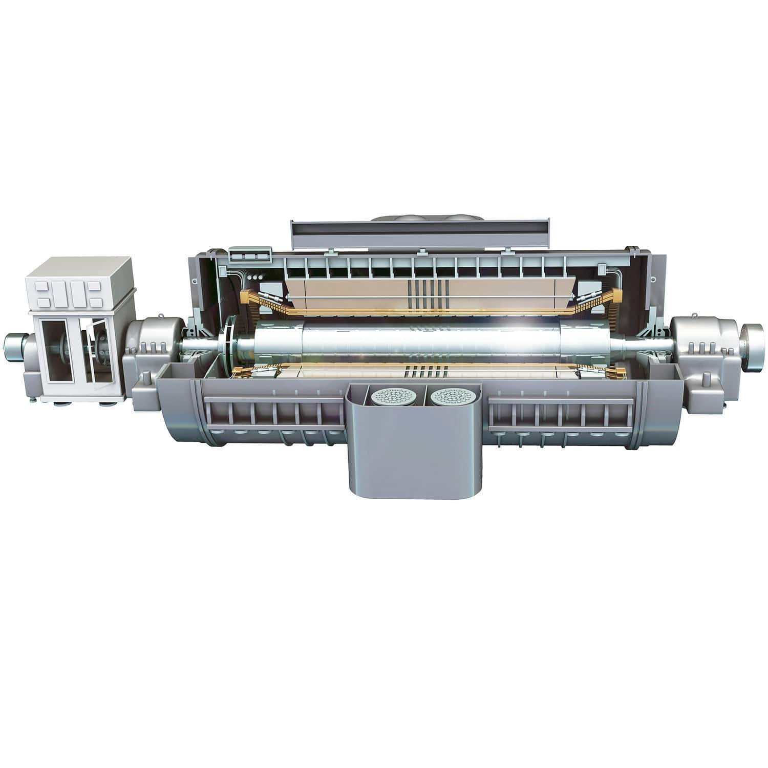 Three-phase alternator - Gen-W - GE Power - high-power / generator ...