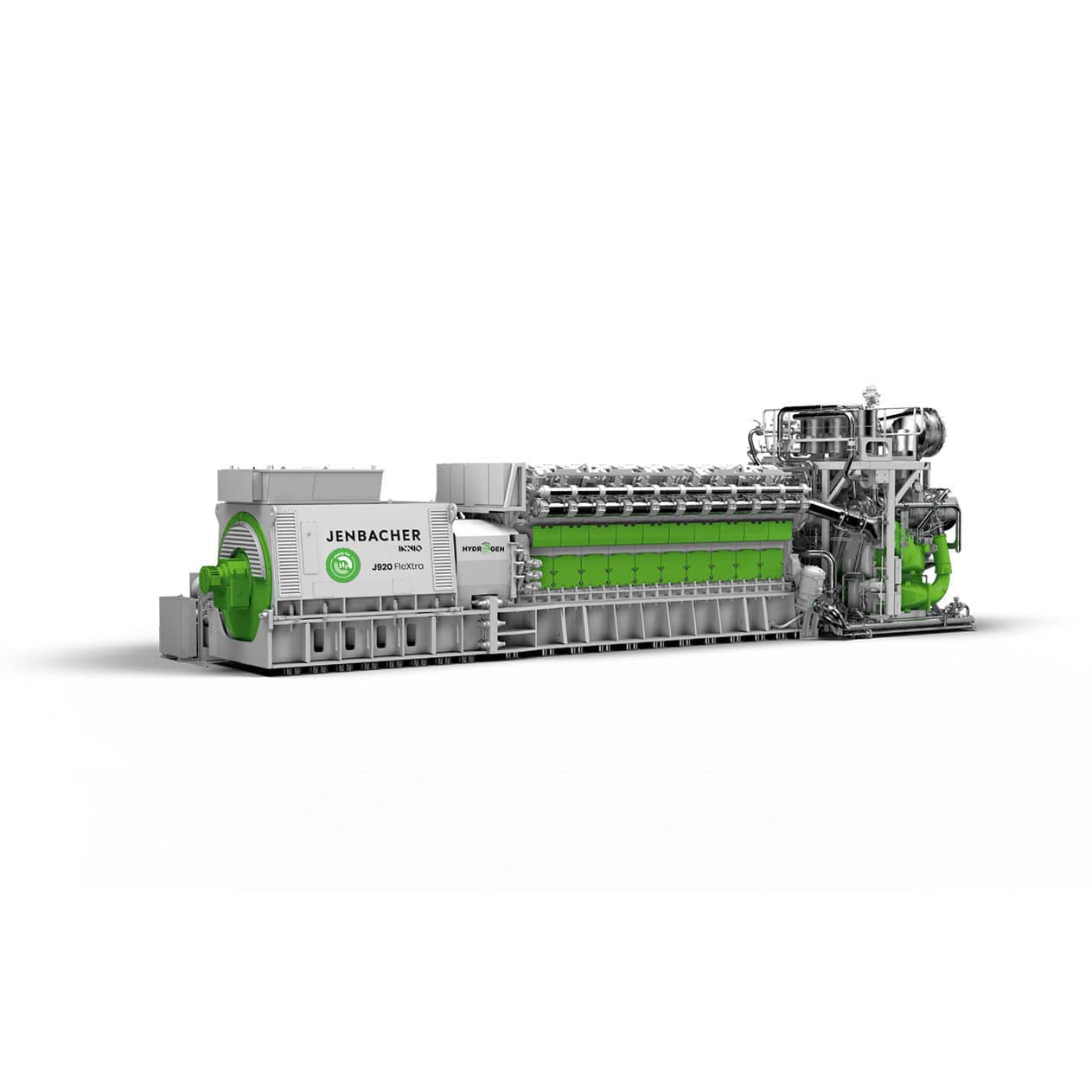 Natural gas engine - J920 Flextra - INNIO - multi-cylinder ...
