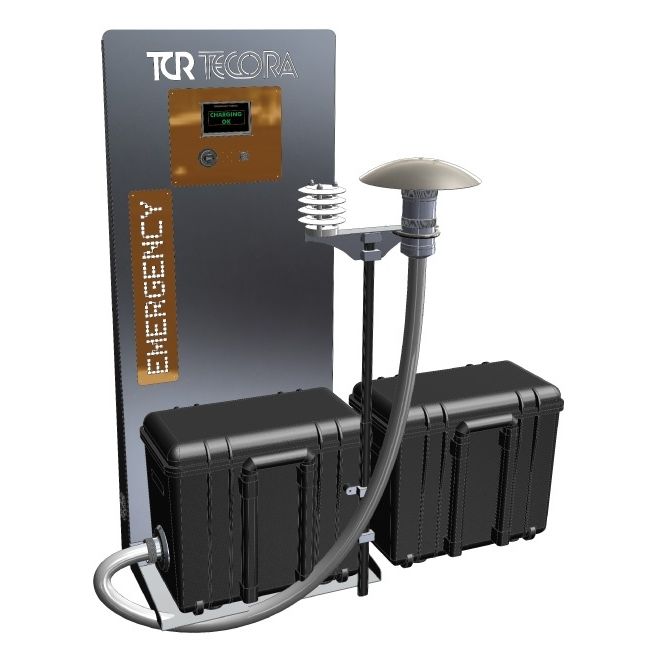 Particle sampler - Echo EMERGENCY Hv - TCR Tecora - automatic / high-volume