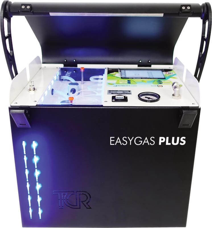 Gas sampler - EasyGas Plus - TCR Tecora - ambient air / automatic / probe