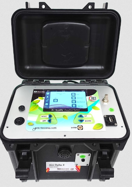 Mini sampler - Mini Delta X - TCR Tecora - gas / portable