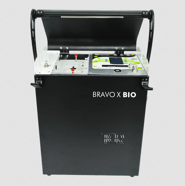 Microbiological monitoring air sampler - Bravo X BIO - TCR Tecora - for ...