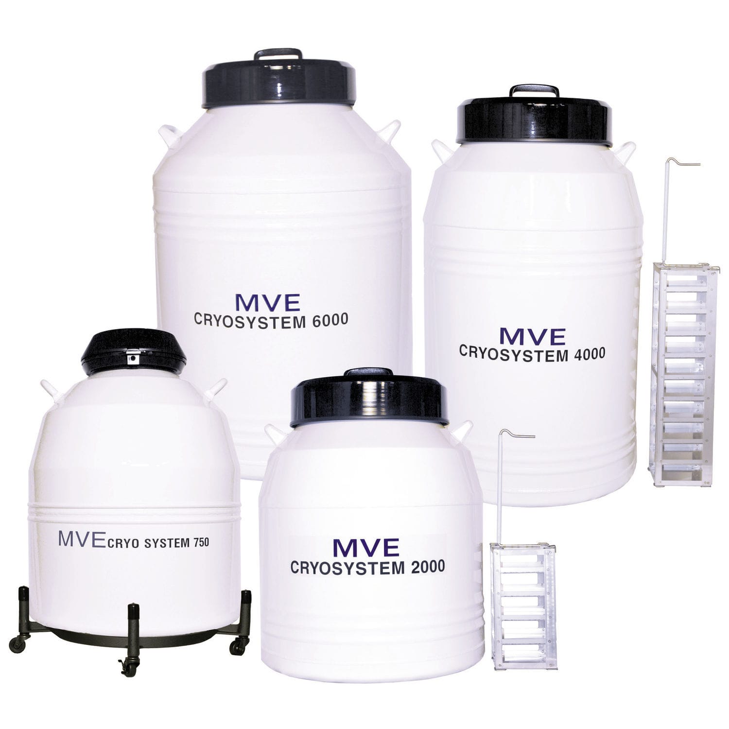 Liquid nitrogen storage tank - MVE CryoSystem Series - CHARTINDUSTRIES - cryogenic / lightweight