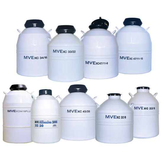 Liquid nitrogen storage tank - MVE XC Series - CHARTINDUSTRIES - lightweight