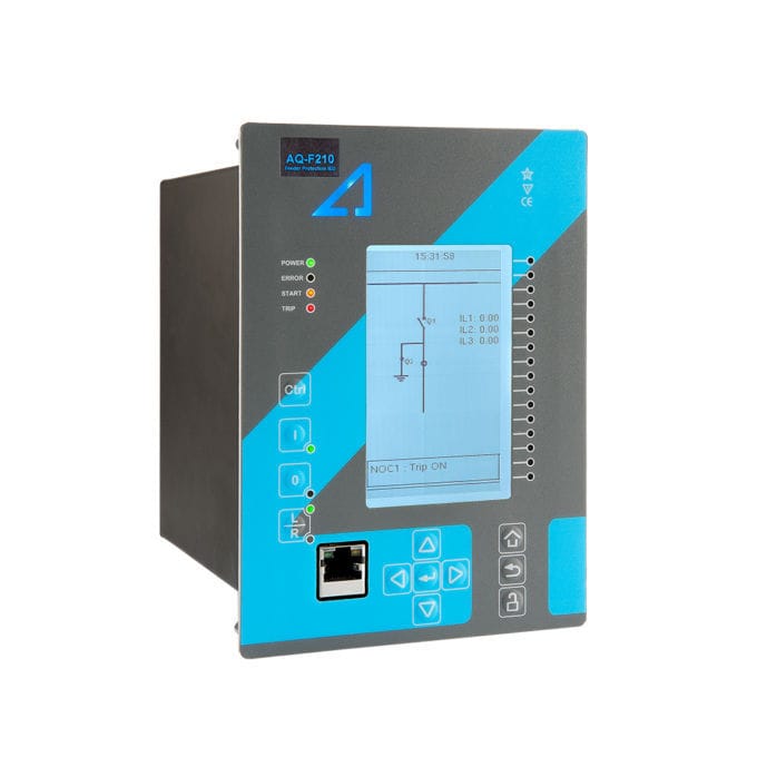 Earth-leakage protection relay - AQ-F210 - Arcteq Relays Ltd - over ...