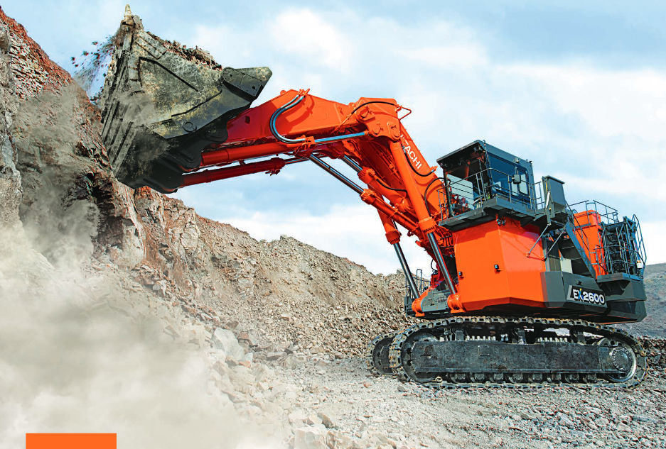 Front shovel - EX2600-7 - HITACHI Construction Machinery