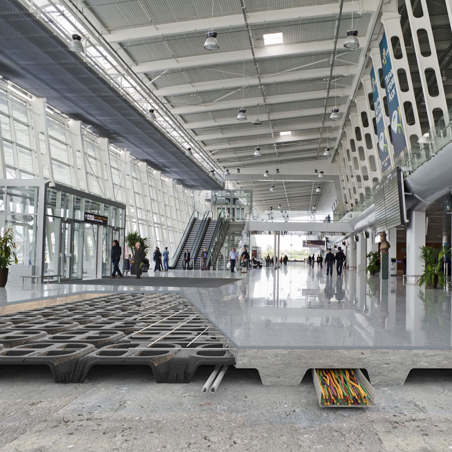 Disposable formwork - ABS Level - ABS YAPI - lightweight / column