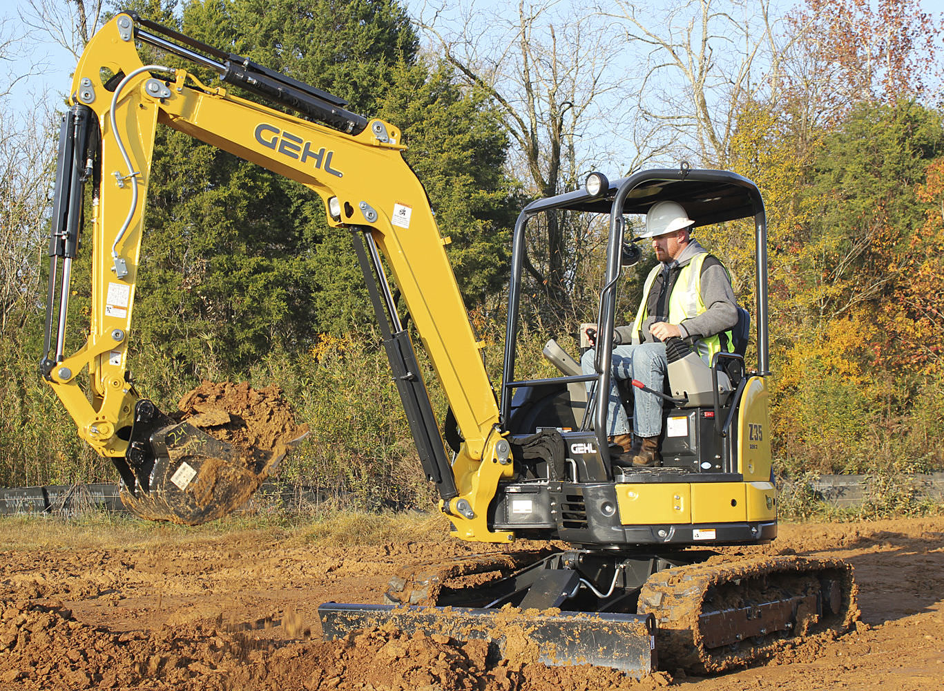Mini-excavator - Z35 GEN:2 - Gehl - crawler / Tier 4 - intermediate ...