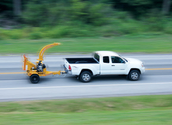 Trailer-mount wood chipper - 25 - 35 hp (18.6 - 26 kW) | RC6D25, RC6D35 ...