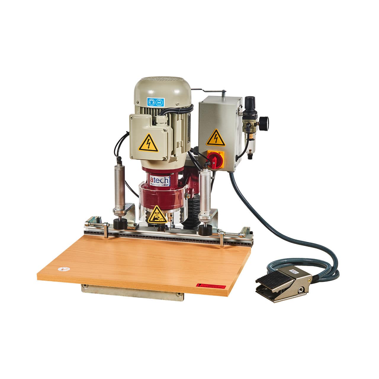 Vertical milling machine - LUNA-2 - ATECH MACHINE - for wood / automatic