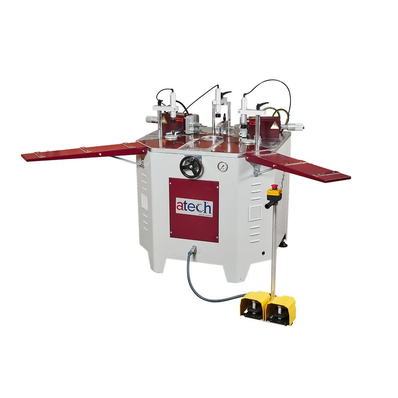 Aluminum profile corner crimping machine - APIS-1 - ATECH MACHINE ...