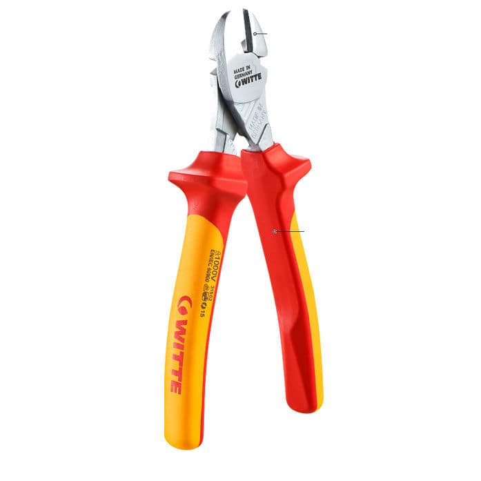 Cutting pliers - 31502 - KIRCHHOFF WITTE GmbH - for wire / insulated