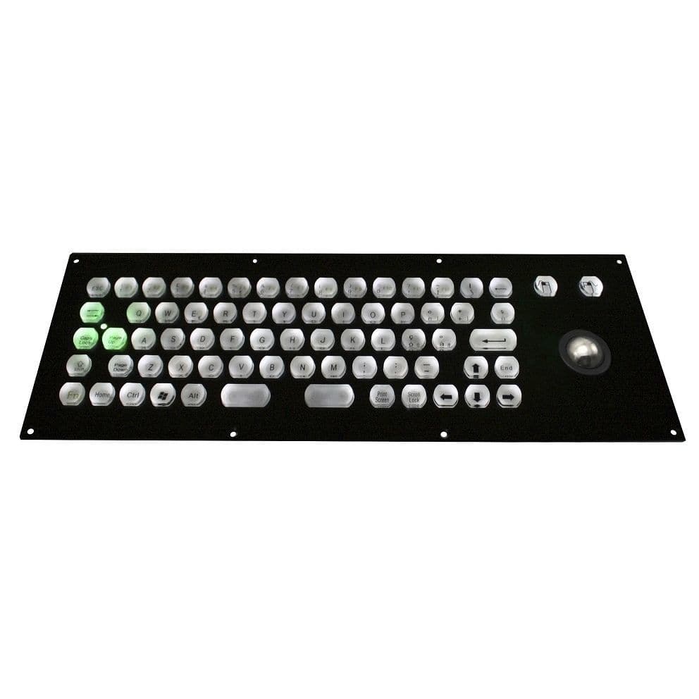 Panel-mount keyboard - CK-KB373132-25TBPKKL - Clickin Industrial Co ...
