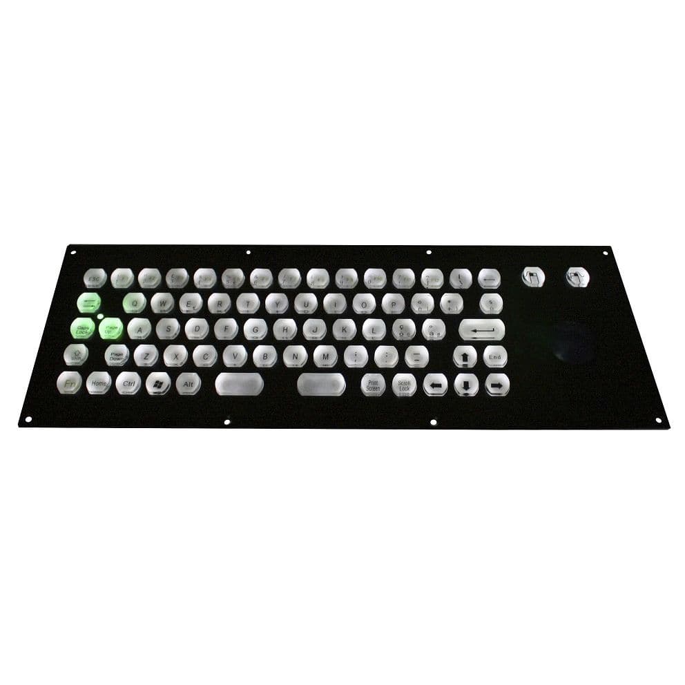 Panel-mount keyboard - CK-KB373132-38TBPKKL - Clickin Industrial Co ...