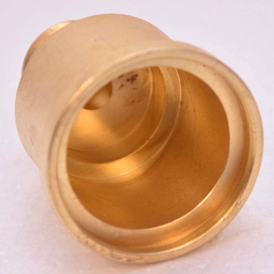 Cylindrical end cap - Paani Precision Products LLP - press-fit / brass