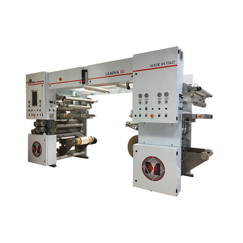 Automatic laminator - LAMINA series - Multipress Srl - roll-to-roll