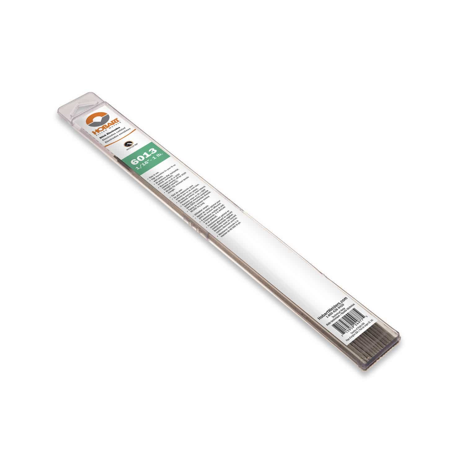 Arc welding electrode - 6013 - Hobart - for steel / process