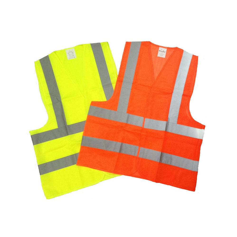 High-visibility vest - WR1037 - Warrior Safety Shoes - work / polyester ...