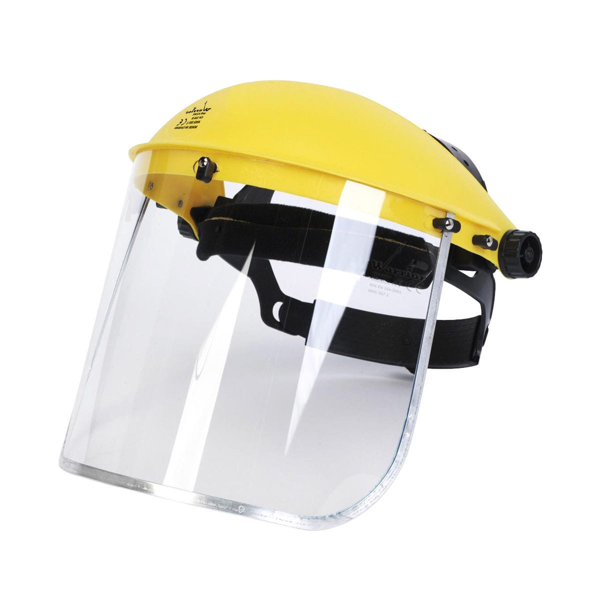 Impact-resistant protective visor - WRA15PE - Warrior Safety Shoes ...