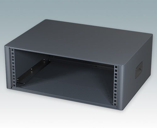 19" rack enclosure - M66194 series - Metcase - rectangular / aluminium ...